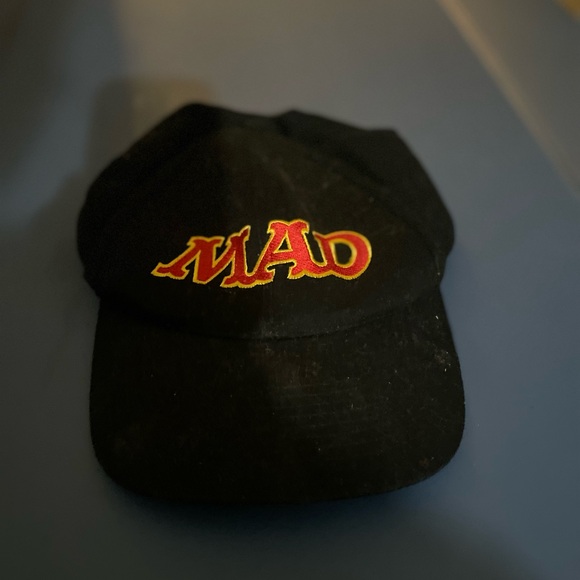 KC Collections | Other | Vintage 9s Mad Magazine Black Baseball Hat ...